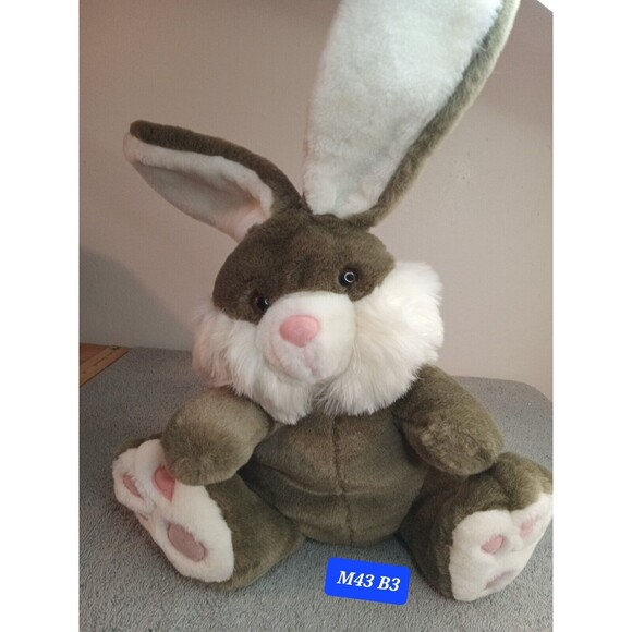 Joy Toy | Toys | Vintage Joy Toy Green White Sitting Bunny Rabbit ...